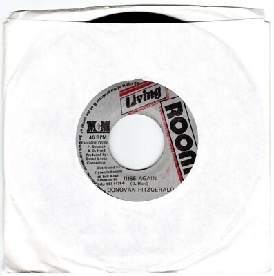 DONOVAN FITZGERALD Rise Again LIVING ROOM UNPLAYED STOCK 45 EX | eBay