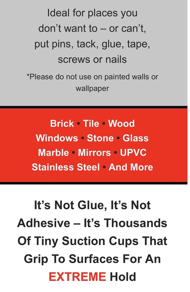 SUMO STRIP X2 SuperStrong Double Sided Tape Reusable In-Outdoor Nano ...