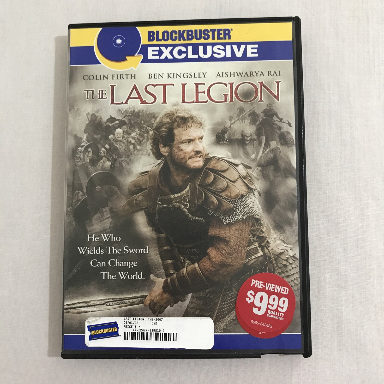 The Last Legion DVD Movie Colin Firth Ben Kingsley | eBay