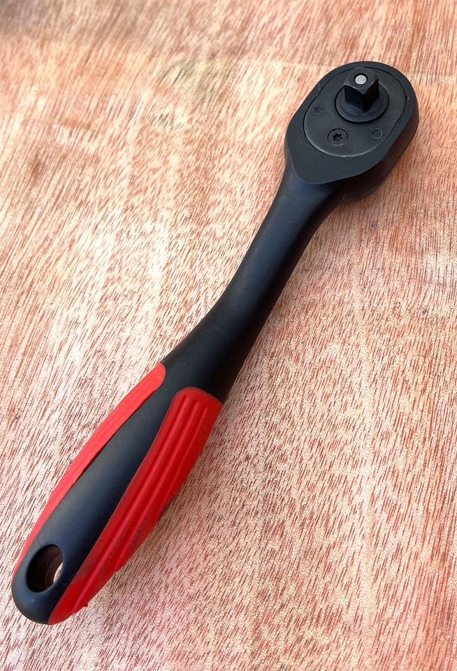 1/4" 3/8" 1/2" Drive Composite Offset Ratchet Set 72 Tooth Reversible ...