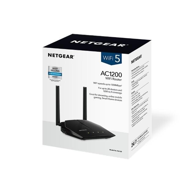 NETGEAR AC1200 Dual Band WiFi Router Model R6120 681142036104| eBay