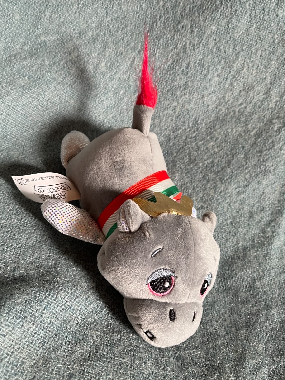 Cutitos Pizzaitos Plush Gray HIPPO Hippopotamus Stuffed Animal – 3 ...