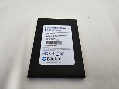 Dell Wintec 2.5" 480GB 6GBPS SATA SSD Drive - W2SS480G2TA-PA1AAB-8Q4-SP ...