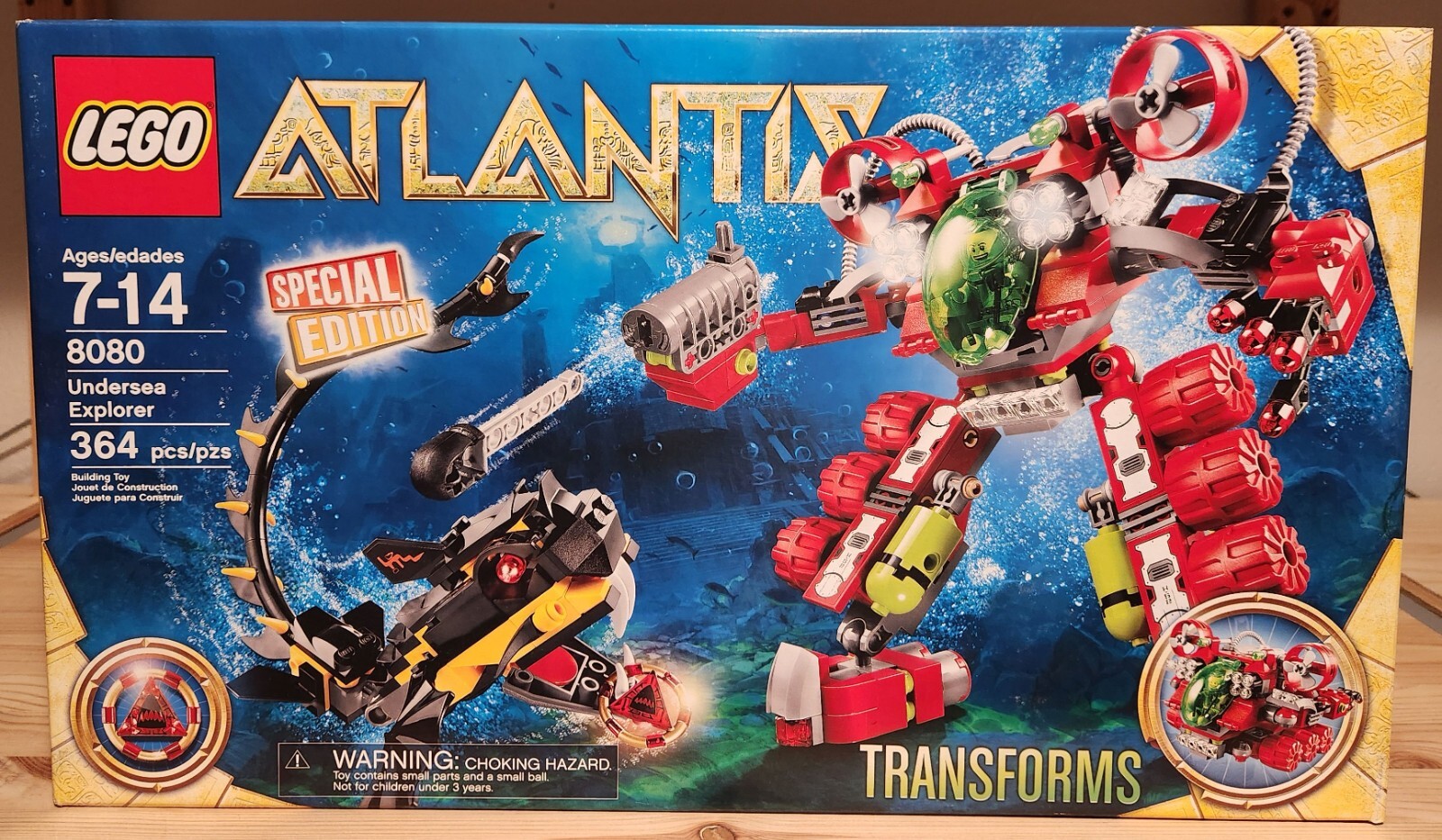 Lego 8080 Atlantis Undersea Explorer Factory Sealed | eBay
