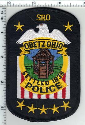 Obetz Police (Ohio) 1st Issue SRO Shoulder Patch | eBay