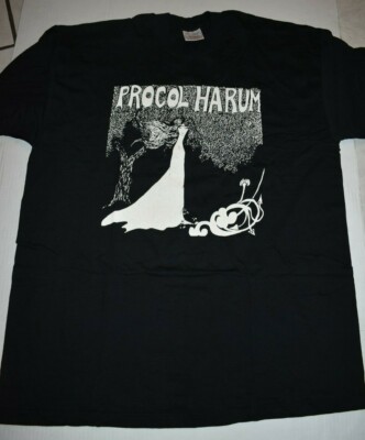 1990s vintage PROCOL HARUM Logo Tour Shirt NOS Screen Stars Size XL ...