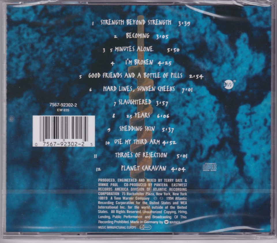 Pantera 1994 CD - Far Beyond Driven (Repress) Exhorder/Damageplan/Down ...