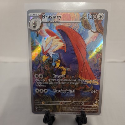 Braviary 214/191 Illustration Rare - Pokémon Surging Sparks - Near Mint ...