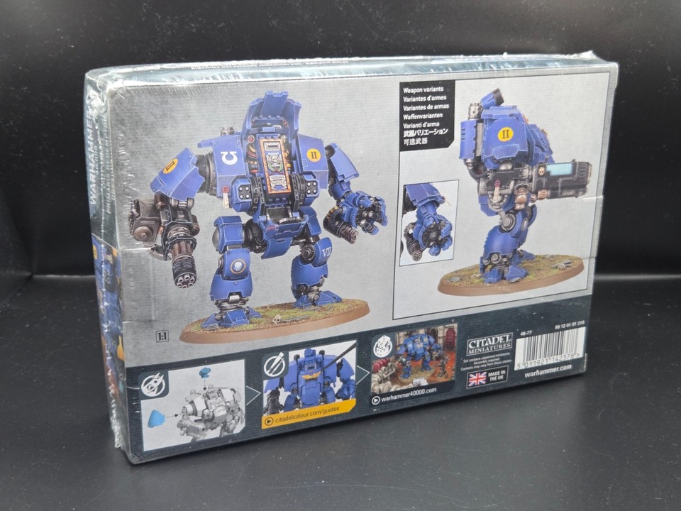 Warhammer 40k - Space Marines Primaris Redemptor Dreadnought - New ...