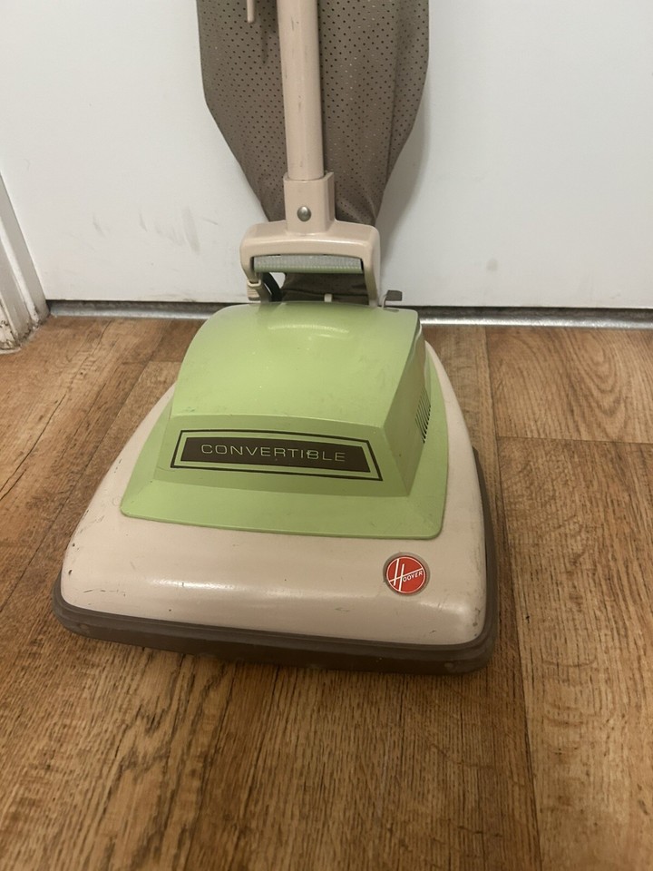 vintage hoover Convertible vacuum cleaner Tested Working Green Rare | eBay