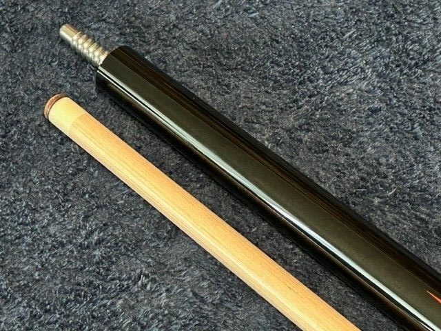 TNT Custom Pool Cue With Jacoby Ultra Pro Shaft. Bloodwood into Ebony ...