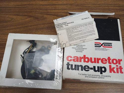 BORG WARNER CARBURETOR KIT 10712B CARTER MODEL YFA | eBay