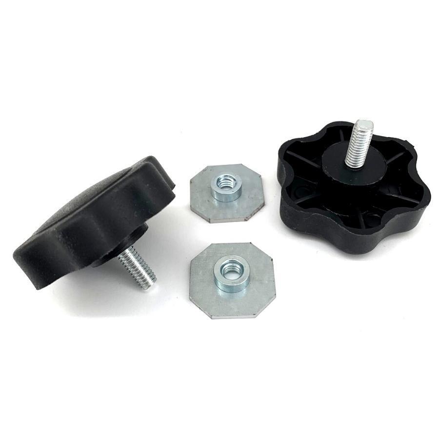 Brace Locking Knobs & Backing Nut for Carefree Roll Out Awning Caravan Knob Pair | eBay