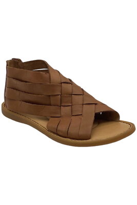 Born Iwa Woven Leather Sandal Brown | eBay