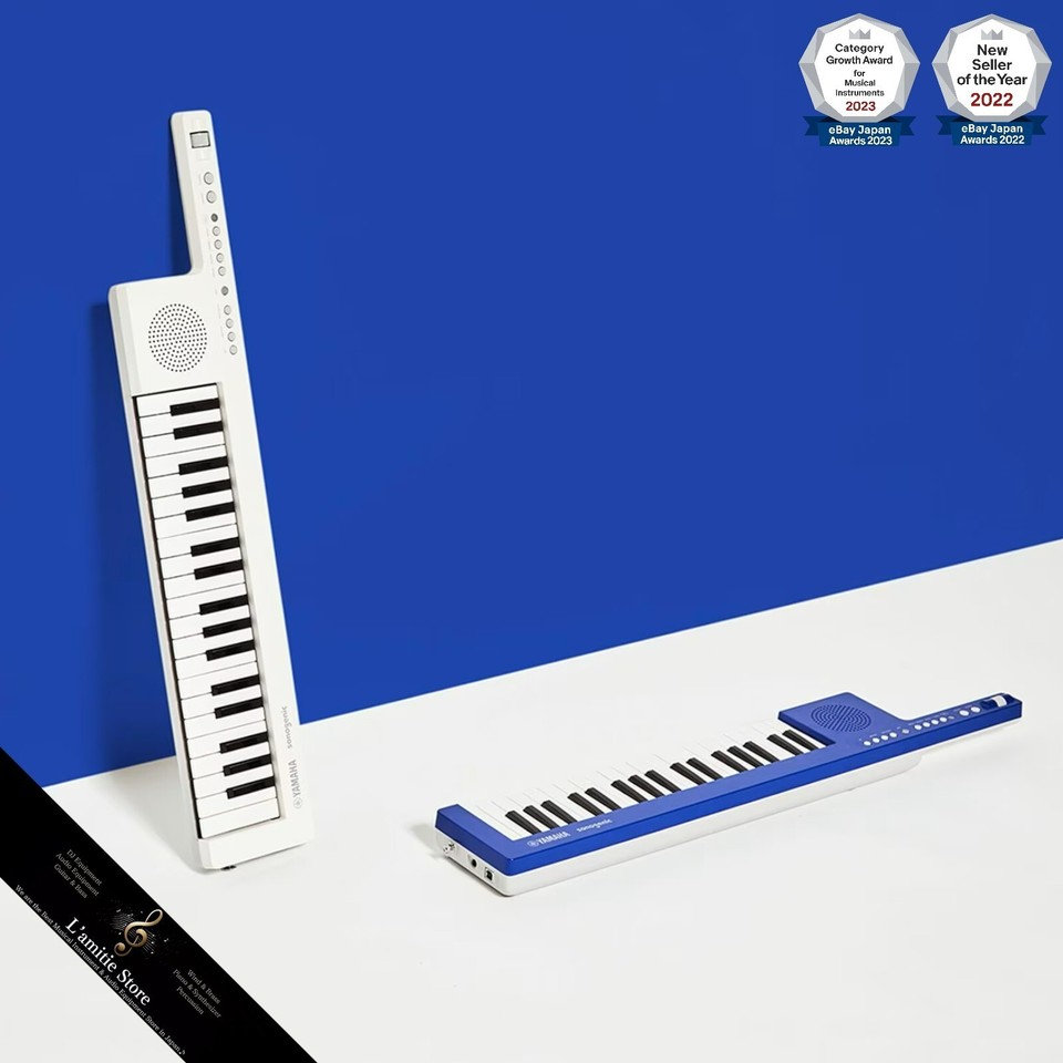YAMAHA SHS-300BU SonoGenic Mini Keytar 37 Keys Blue SHS300BU SHS300 300 ...