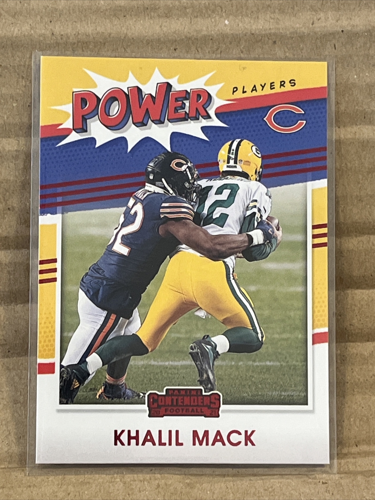2021 Panini Contenders Power Players Ruby Khalil Mack #PP-KMA | eBay