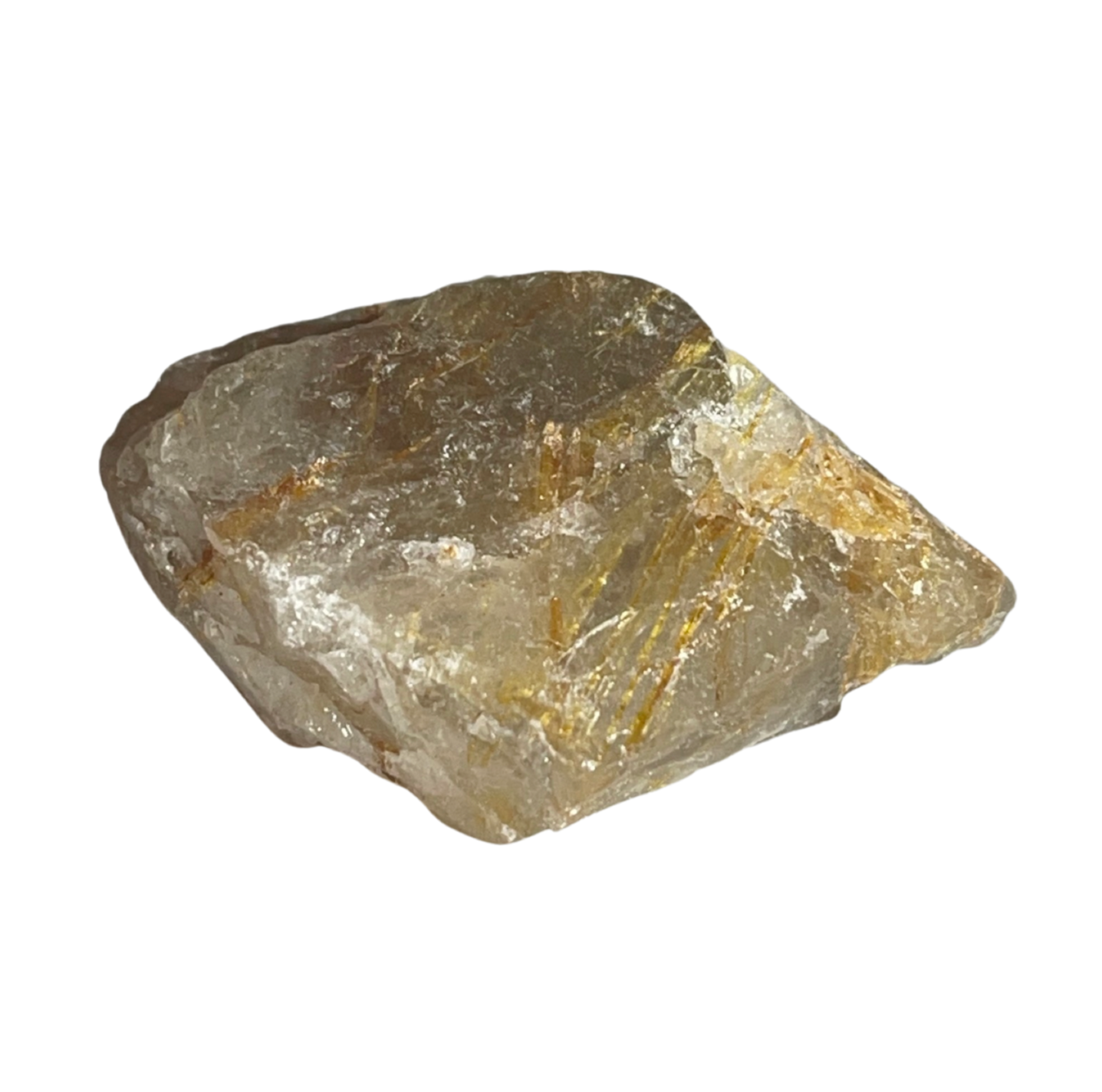 Golden Rutile In Smoky Quartz - Rough - A | eBay