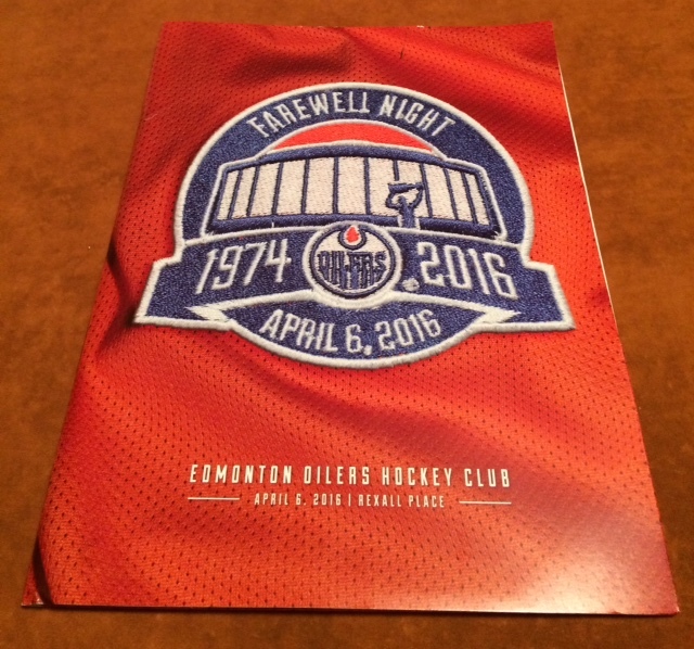 Oilers Final Last Game Rexall Place April 6 Sealed Program Package | eBay