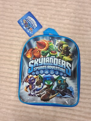 Skylander Spyros Adventure Childrens Toddler Backpack Brand New With ...