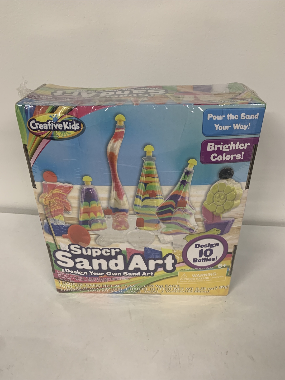Creative Kids Super Sand Art Activity Kit for Kids - Gift for Boys ...