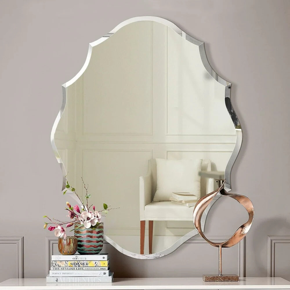 Frameless Beveled Glass Mirrors Frameless Octagon Mirror – Royalty
