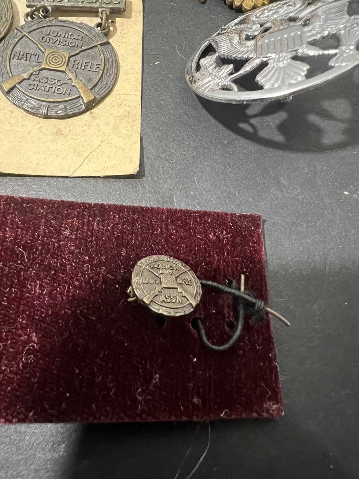 Vintage Lot of US Military ROTC. Pins Medals Badges Ribbons | eBay