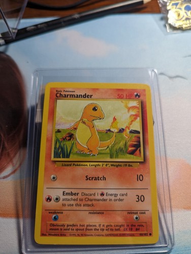 Pokémon TCG Charmander Base Set 46/102 Regular Unlimited Common | eBay