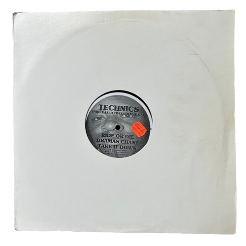 DJ Technics - Unreleased Trax Volume 1 (VG+) 12” Vinyl Baltimore Club ...