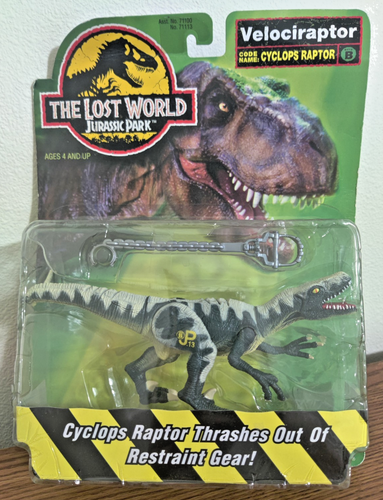 ORIGINAL VINTAGE 1997 Lost World Jurassic Park JP13 Velociraptor ...