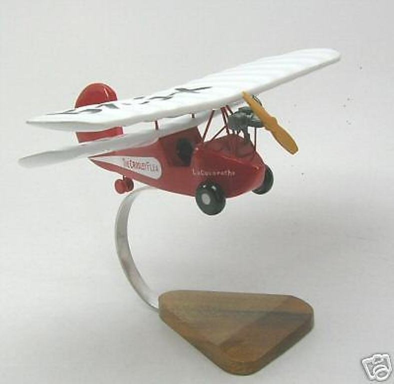 Flying Flea Mignet-Crosley Airplane Wood Model Free Ship | eBay