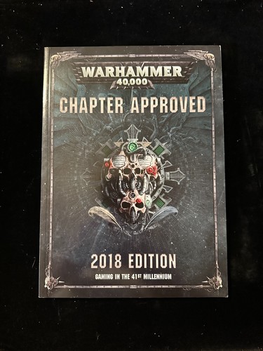 Games Workshop Warhammer 40k Chapter Approved 2018 Lot A Rulebook Codex ...