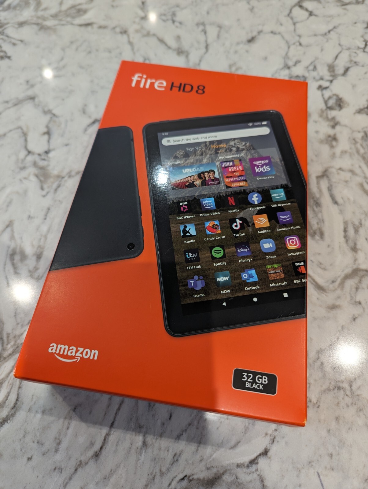 Amazon Fire HD 8 12th Gen. 32GB, Wi-Fi, 8" - Black (with Ads) for sale ...
