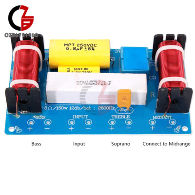 Crossover 3way Crossover Filter HiFi Speaker Modification Upgrade ...