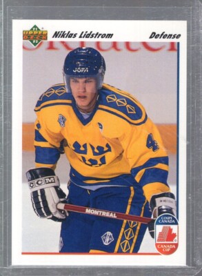 1991 Upper Deck Hockey #26 Nicklas Lidstrom RC Rookie | eBay