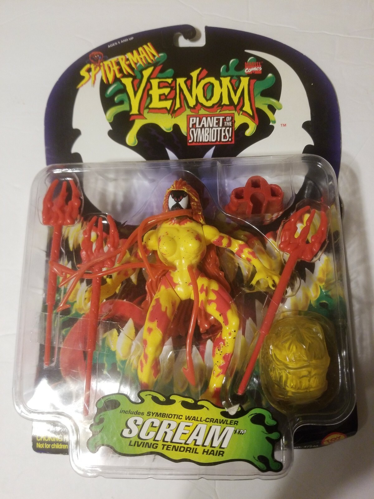 Spider-Man Venom Planet of the Symbiotic Wall-Crawler Marvel Tendril ...