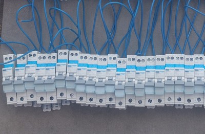 20 x Hager 10A RCBO ADA310G B10 10 AMP 6kA 30mA TYPE A. Fitted and ...