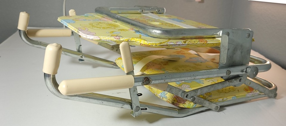 Vintage 80s Graco Tot Loc Lock Clip On Table Top High Chair Booster ...