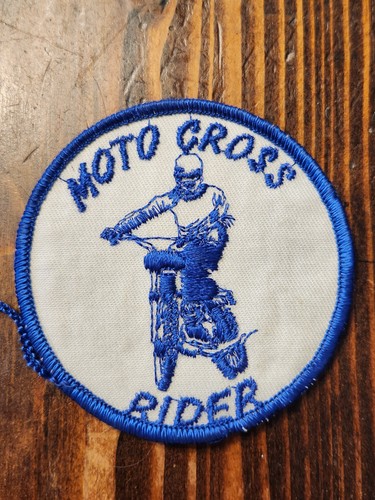 Vintage Motocross Rider Patches Motorcycle Dirtbike Racing | eBay