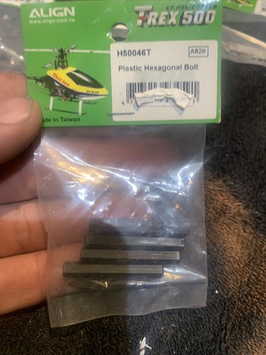 Align H50046T Plastic Hexagonal Bolt For T-Rex 500 | eBay