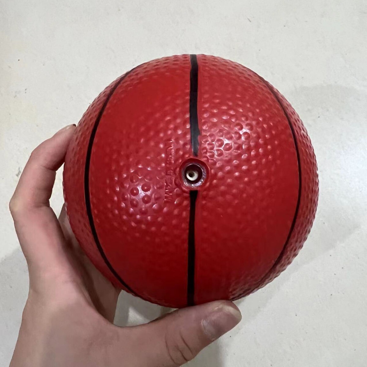 Brownish-red 12cm Pvc Inflatable Soft Basketball Toy Ball For Kids' | eBay