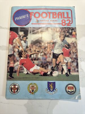 Panini 1982 - Football sticker album 100% complete . Very Good ...