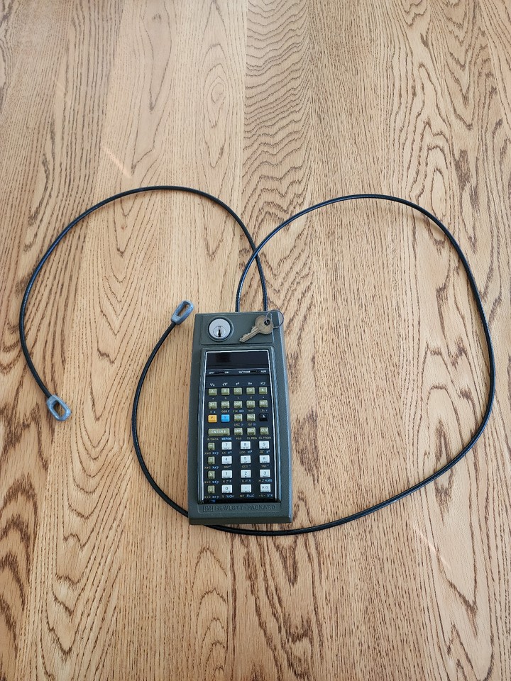 Hewlett Packard HP 82015A Security Cradle for the HP-65 & HP-67 ...