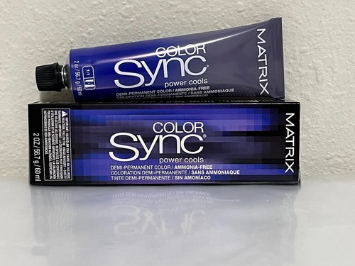 Matrix COLOR SYNC Hair Color 7AA Dark Blonde Ash 2 oz Demi-Permanent ...
