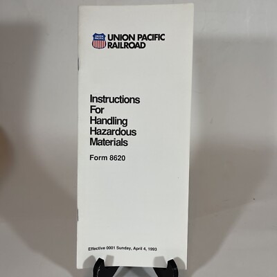 Railroad Instructions Union Pacific Handling Hazardous Materials Form ...