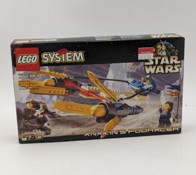 1999 Lego System Star Wars 7131 134-Piece Anakin's Podracer SEALED BOX ...