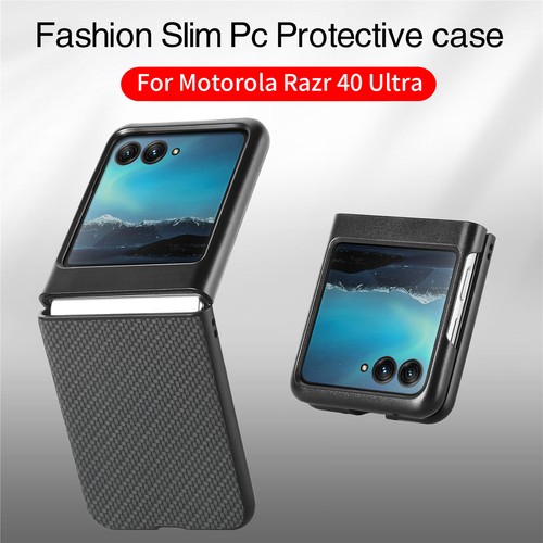 Ultra Slim Protective Carbon Fibre Phone Case For Motorola Razr 40 ...