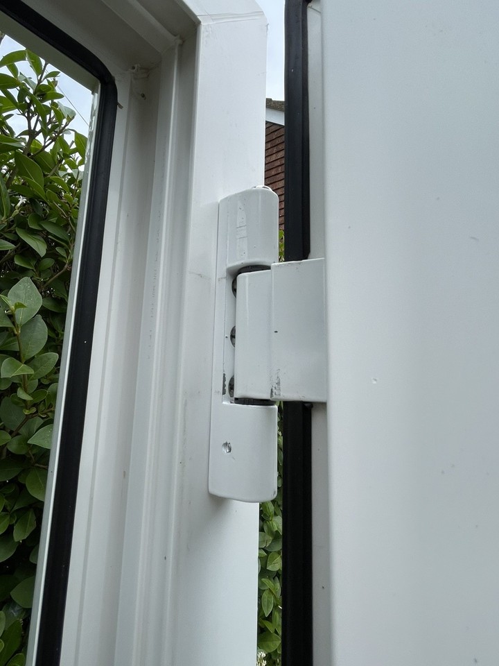 UPVC Double Glazed French Patio Doors, W 1800 H 2100, 8 point multi ...