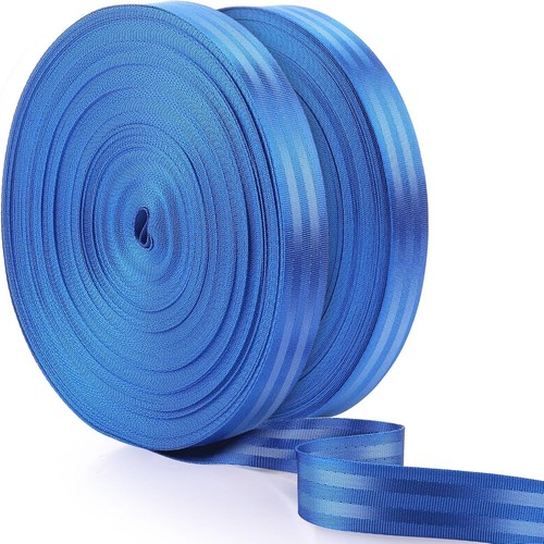 2 Rolls 98 Yards Nylon Webbing Strap 1 Inch Heavy Duty Roll Sky Blue | eBay