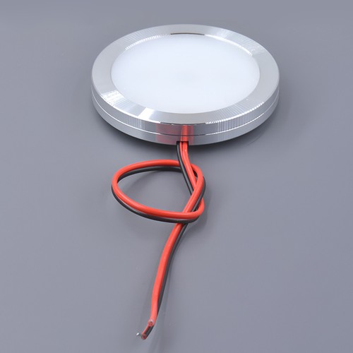 1x White RV Caravan Interior Round Reading Light Dome Lamp | eBay