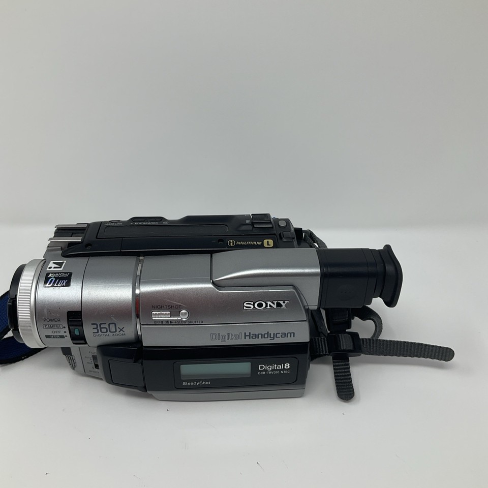 Sony DCR‑TRV310 Digital8 Hi8 Camcorder – Battery, Charger, Remote & Bag ...